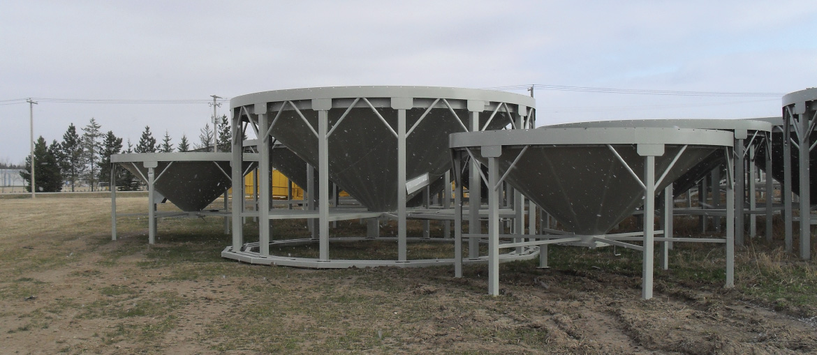 Hopper Bottom Cones - COMTE Industries